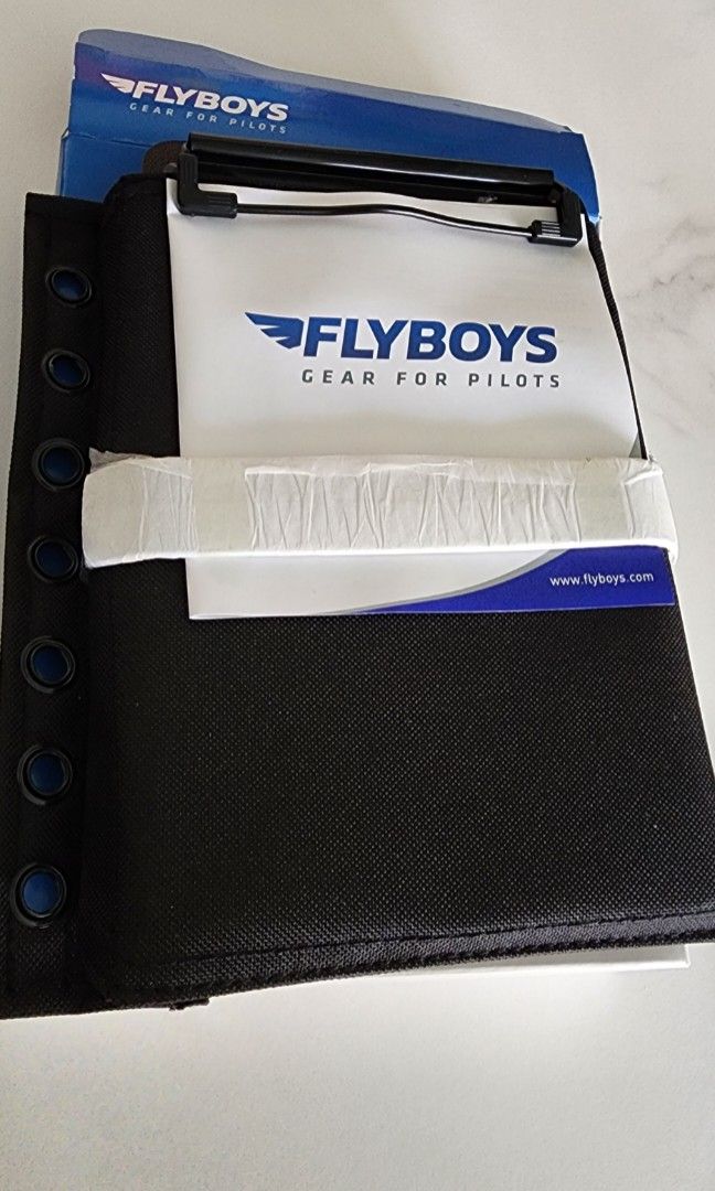 FlyBoys Classic Kneeboard, Hobbies & Toys, Travel, Travel Essentials & Accessories on Carousell