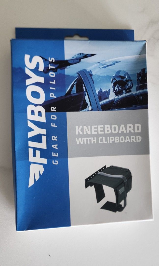 FlyBoys Classic Kneeboard, Hobbies & Toys, Travel, Travel Essentials & Accessories on Carousell
