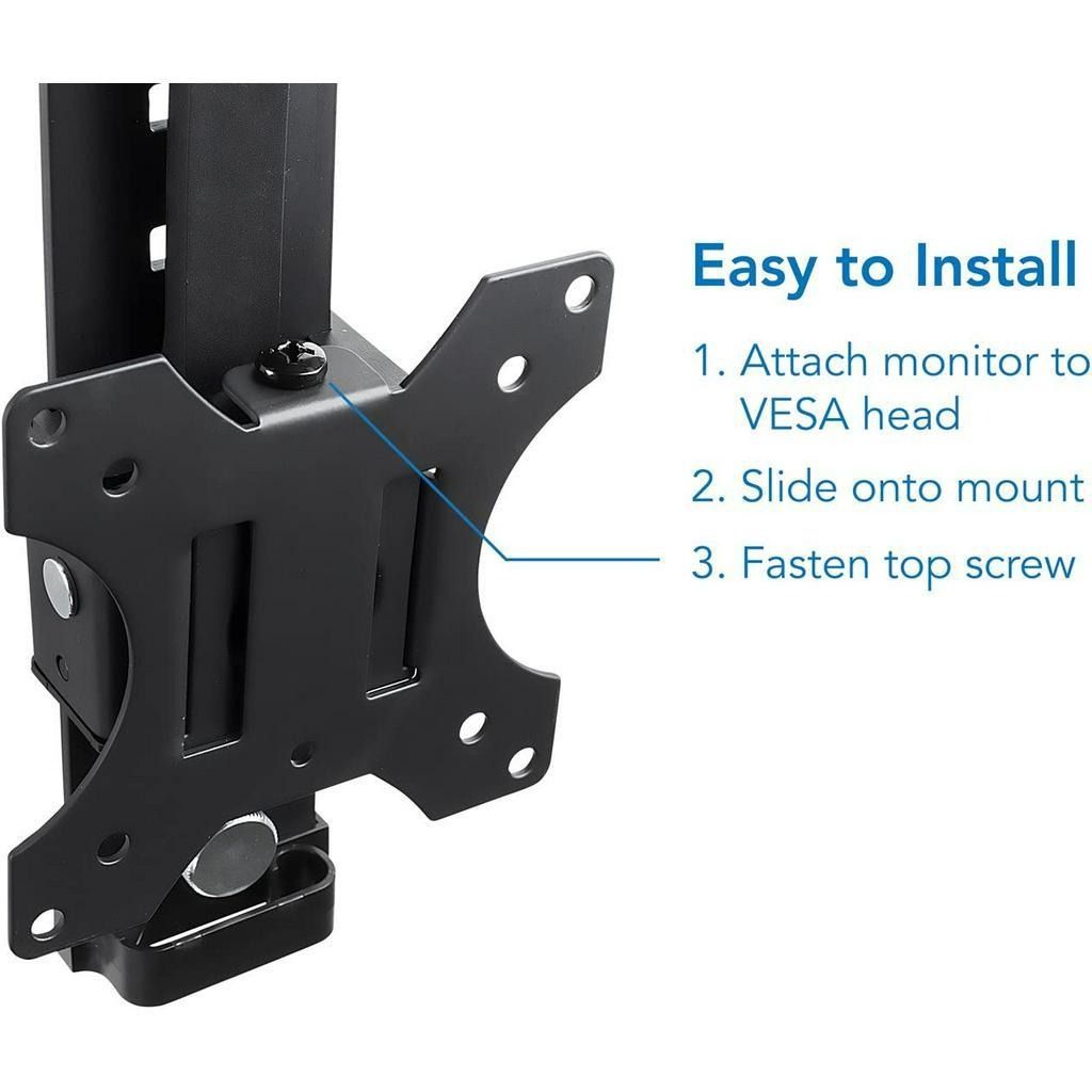 [FREE DELIVERY] Cubicle Monitor Mount Hanger Attachment, Hanging Height ...