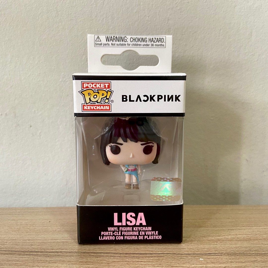 FUNKO POP! LISA (Blackpink) Keychain, Hobbies & Toys, Toys & Games on ...