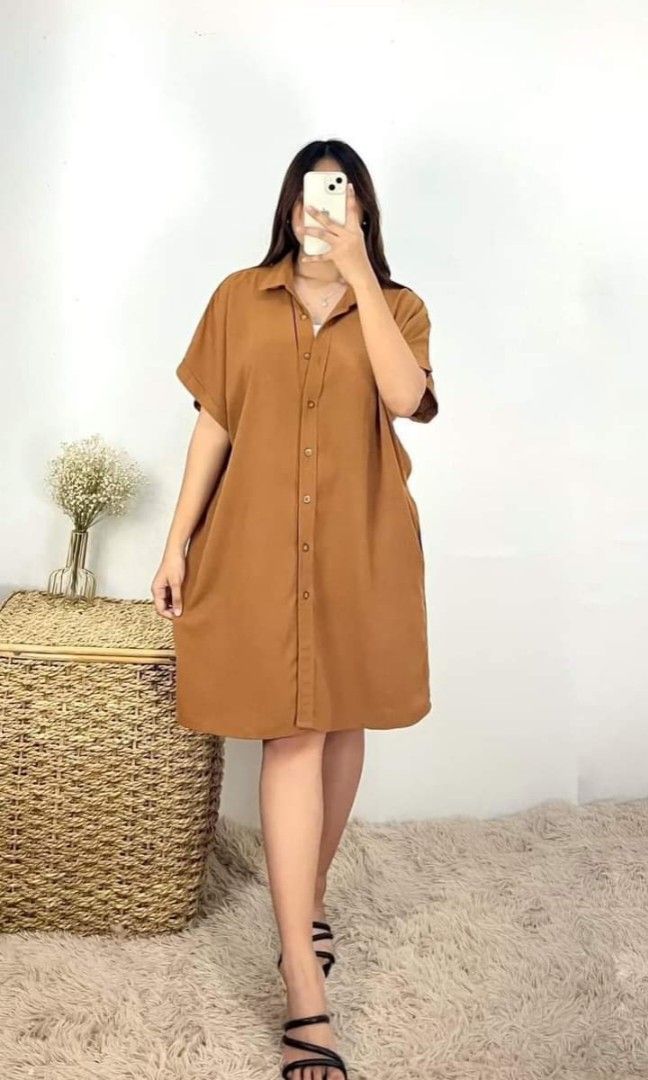 GAYLA BUTTONDOWN POLO DRESS, Women's Fashion, Dresses & Sets, Dresses ...