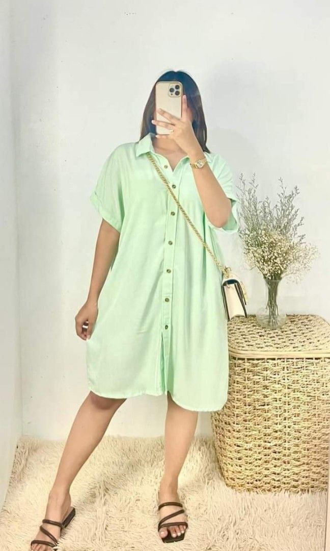 GAYLA BUTTONDOWN POLO DRESS, Women's Fashion, Dresses & Sets, Dresses ...