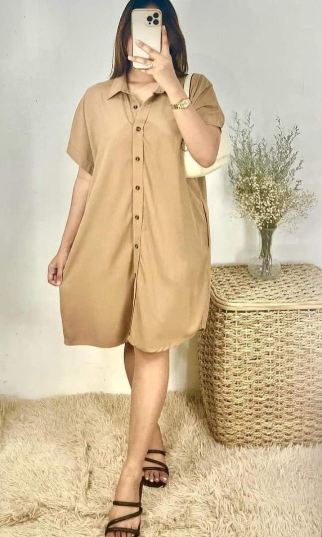 GAYLA BUTTONDOWN POLO DRESS, Women's Fashion, Dresses & Sets, Dresses ...