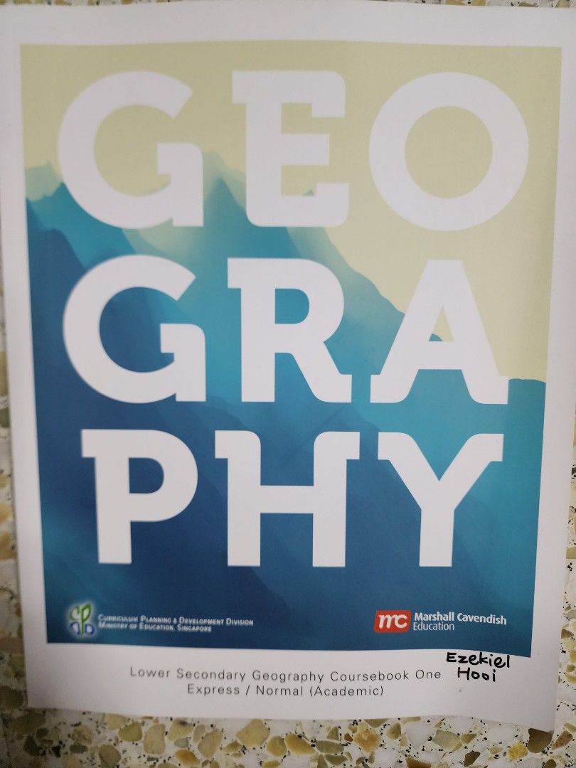 Geography lower secondary course book 1, Hobbies & Toys, Books ...