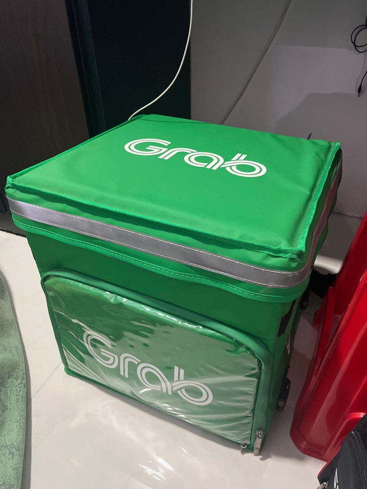 Grab Delivery Box, Motorcycles, Motorcycle Accessories on Carousell