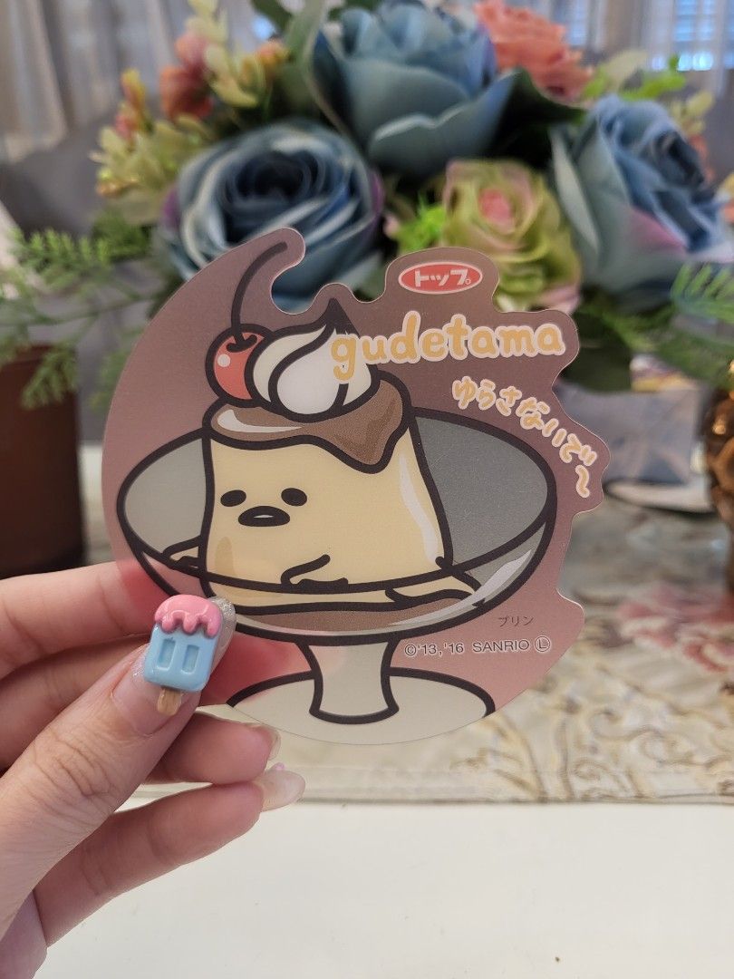 Gudetama Pudding Bookmark, Hobbies & Toys, Stationary & Craft ...