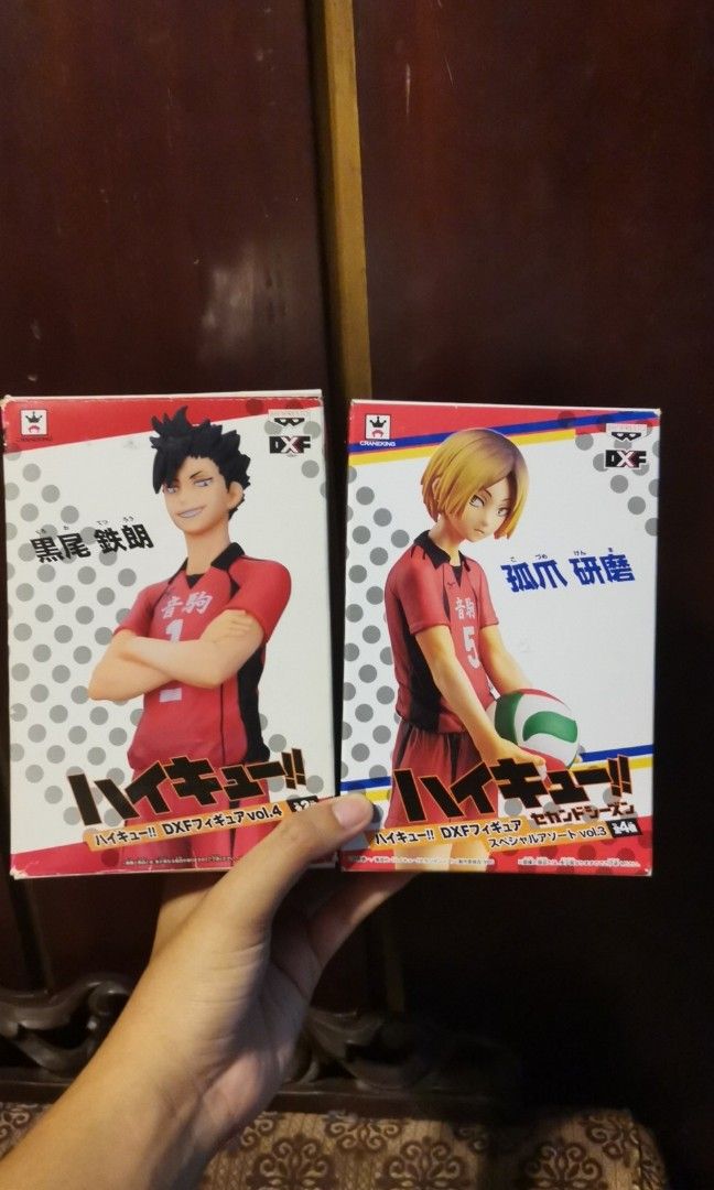 Haikyuu set (4pcs), Hobbies & Toys, Toys & Games on Carousell