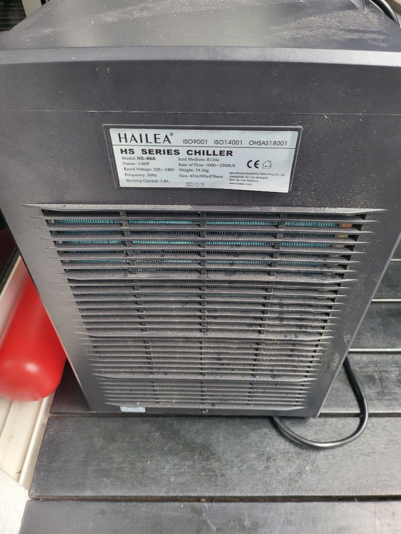 Hailea HS-66A Chiller for Sale, Pet Supplies, Homes & Other Pet ...