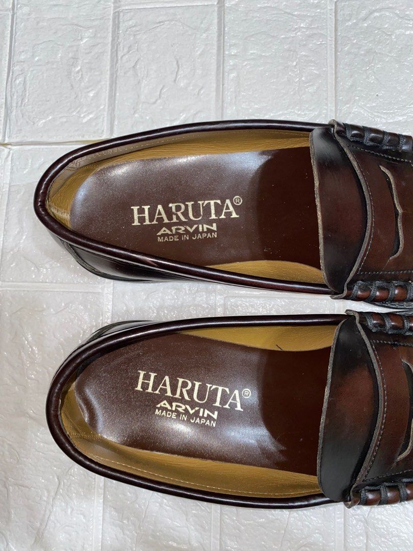 Haruta arvin made in japan penny loafers, Men's Fashion, Footwear, Dress Shoes on Carousell