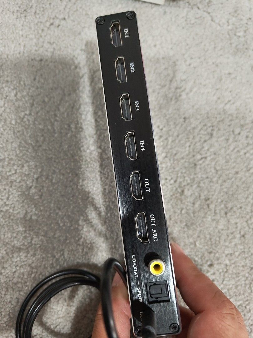 HDMI 2.0 Splitter/Switch (4 inputs + 2 Outputs), Computers & Tech ...
