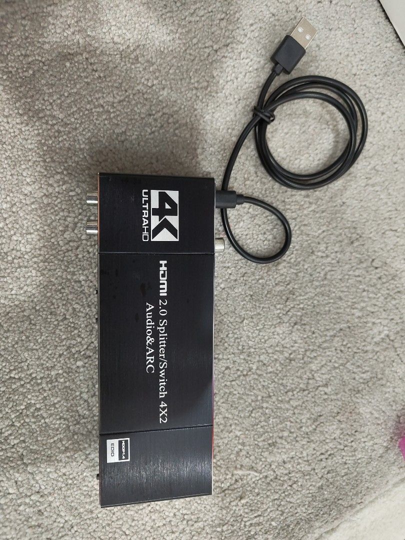 HDMI 2.0 Splitter/Switch (4 inputs + 2 Outputs), Computers & Tech ...