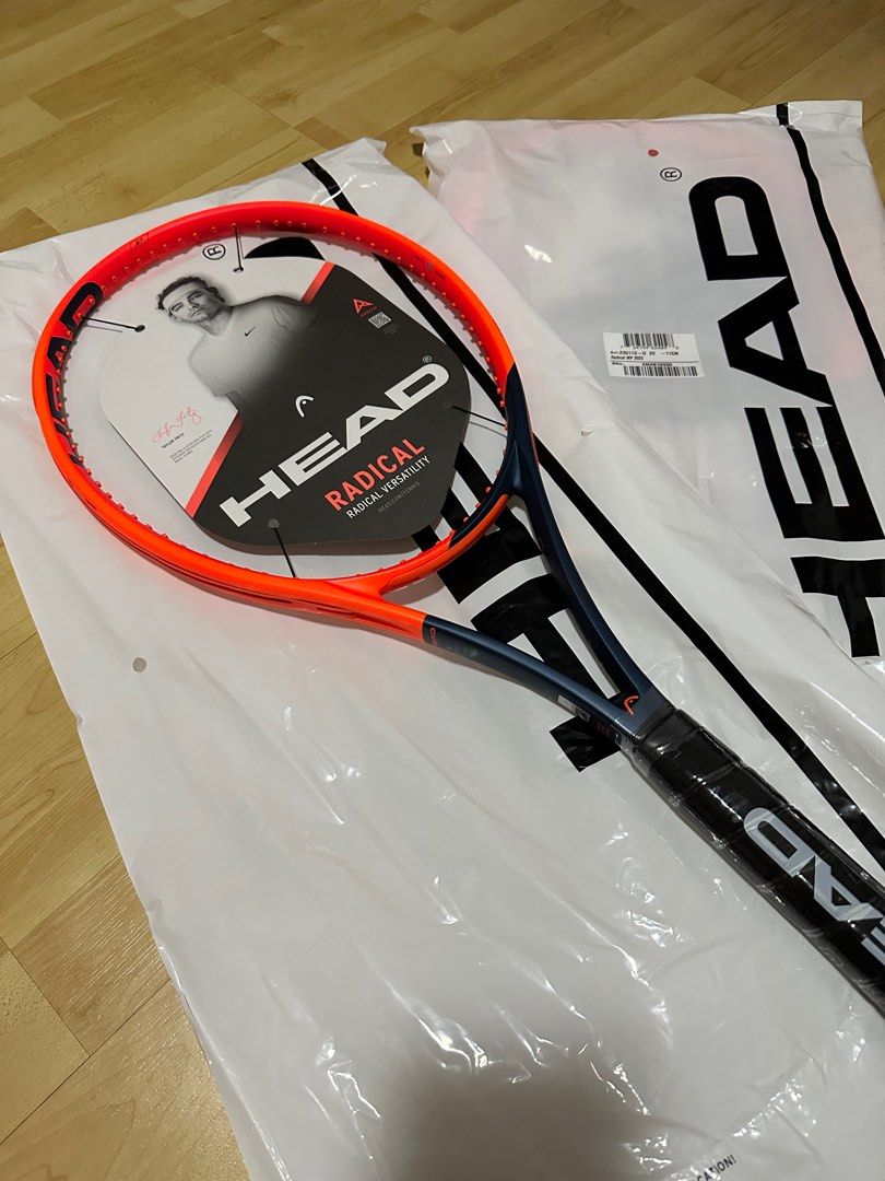 Head Radical MP Tennis Racket, Sports Equipment, Sports & Games, Racket ...