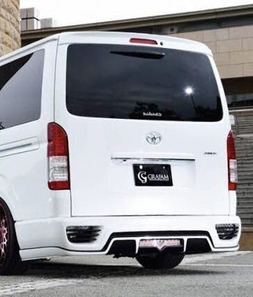 Hiace Gibson Rear Bumper / Hiace Accessories/ Hiace Bodykit, Car ...