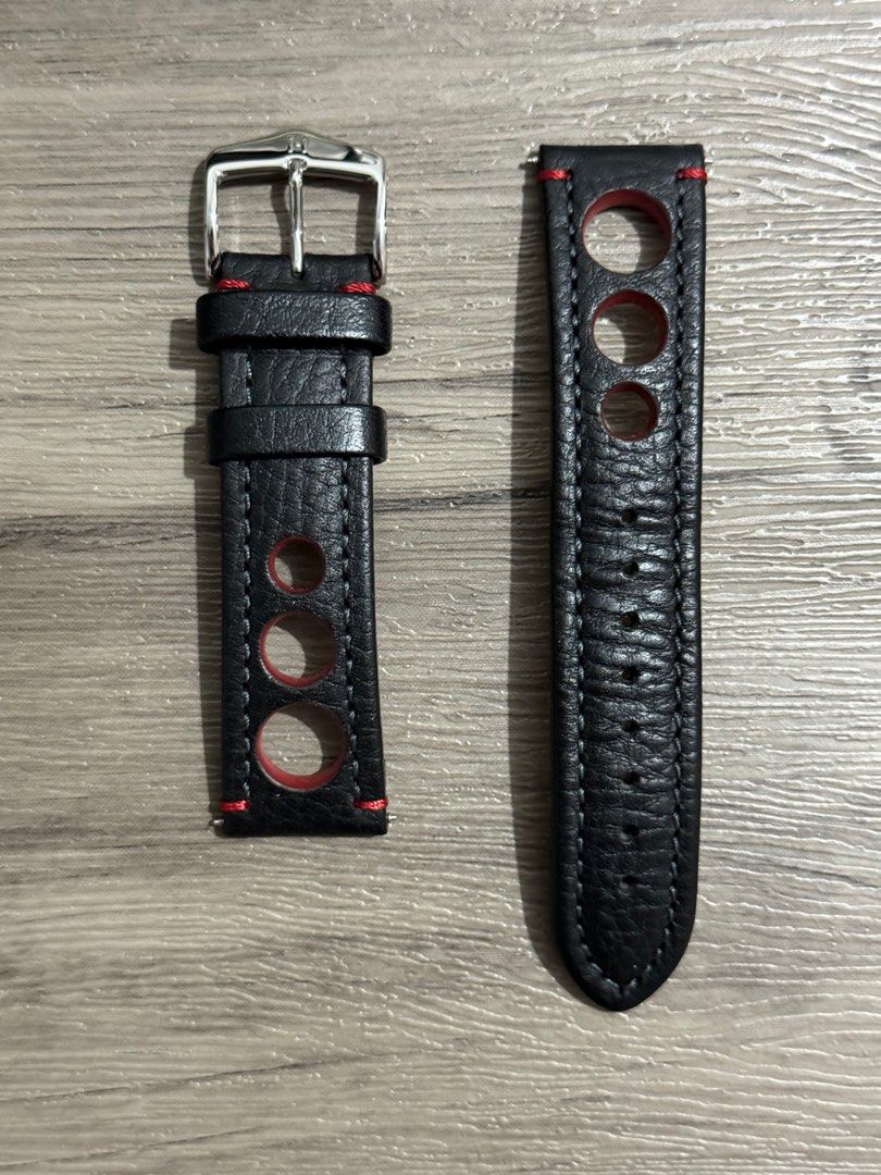 Hirsch watch strap Rally Artisan 22mm, Men's Fashion, Watches ...