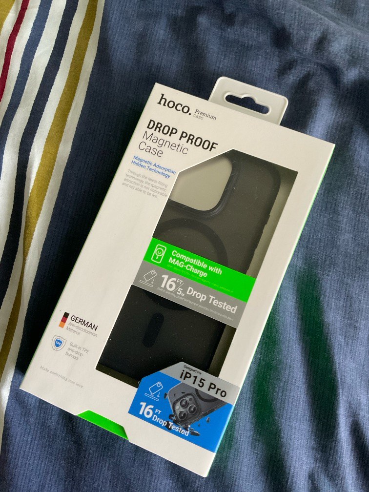 Hoco iPhone 15 Pro Magnetic Case, Mobile Phones & Gadgets, Mobile ...