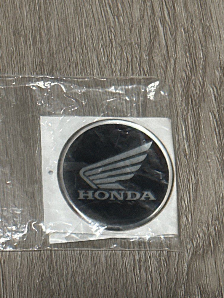 Honda Emblem Sticker, Motorcycles, Motorcycle Accessories on Carousell