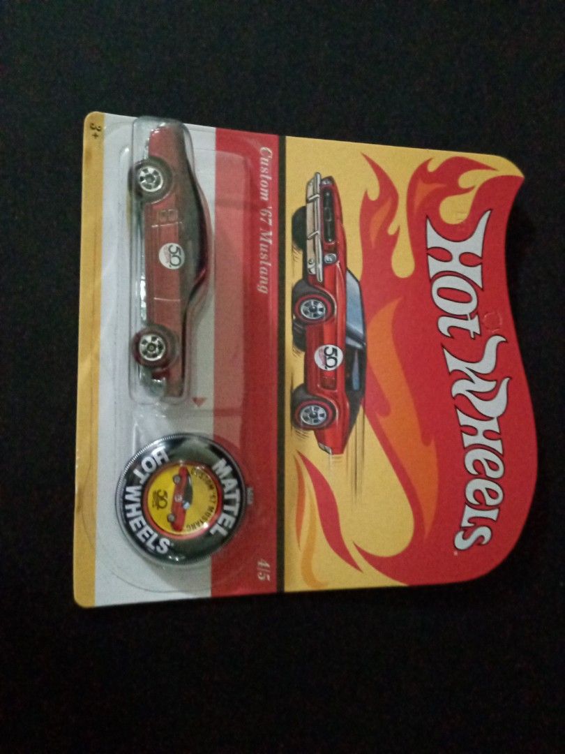 Hot Wheels Custom 67 Mustang 67 Camaro 1968 Cougar Limited Edition