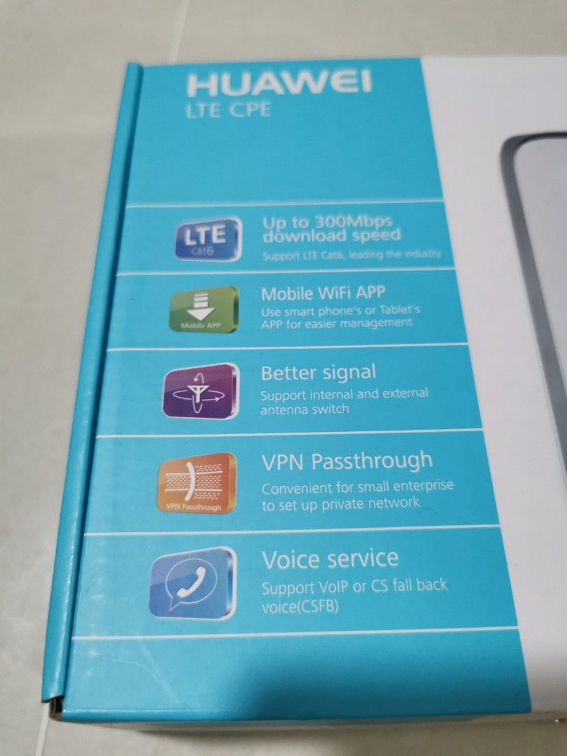 Huawei LTE CPE router Voip, Computers & Tech, Office & Business ...