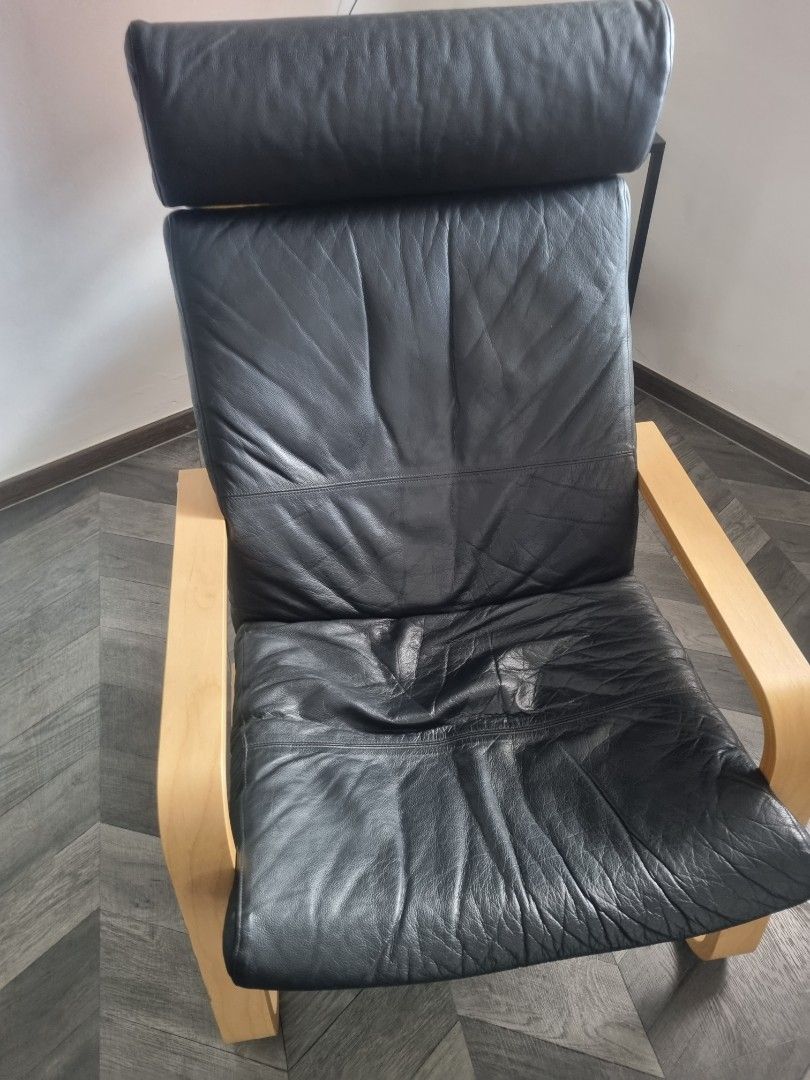 IKEA Poang Armchair, Furniture & Home Living, Furniture, Chairs on ...