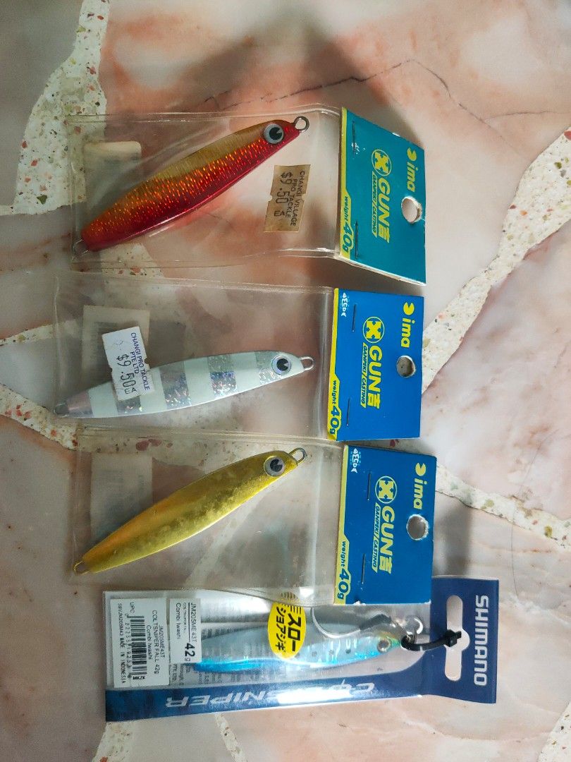 Ima gune jigs, Sports Equipment, Fishing on Carousell