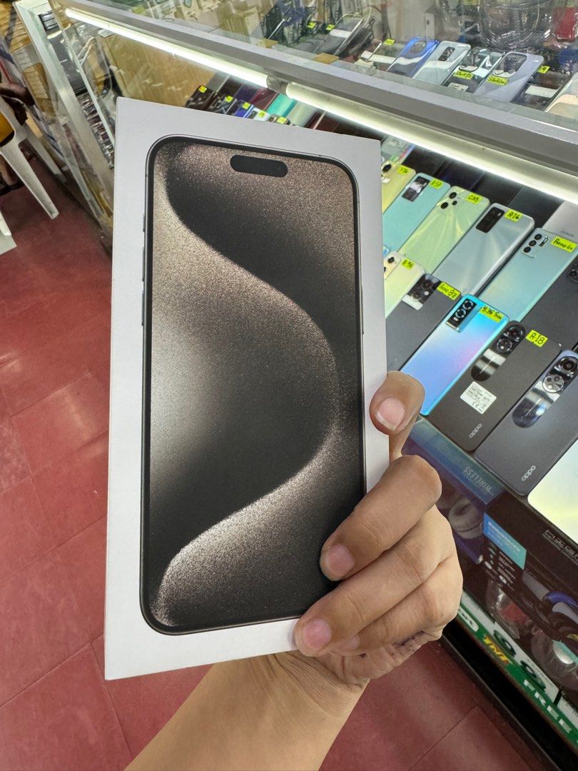 IPHONE 15 PROMAX NATURAL TITANIUM Brandnew sealed 512gb factory unlock ...