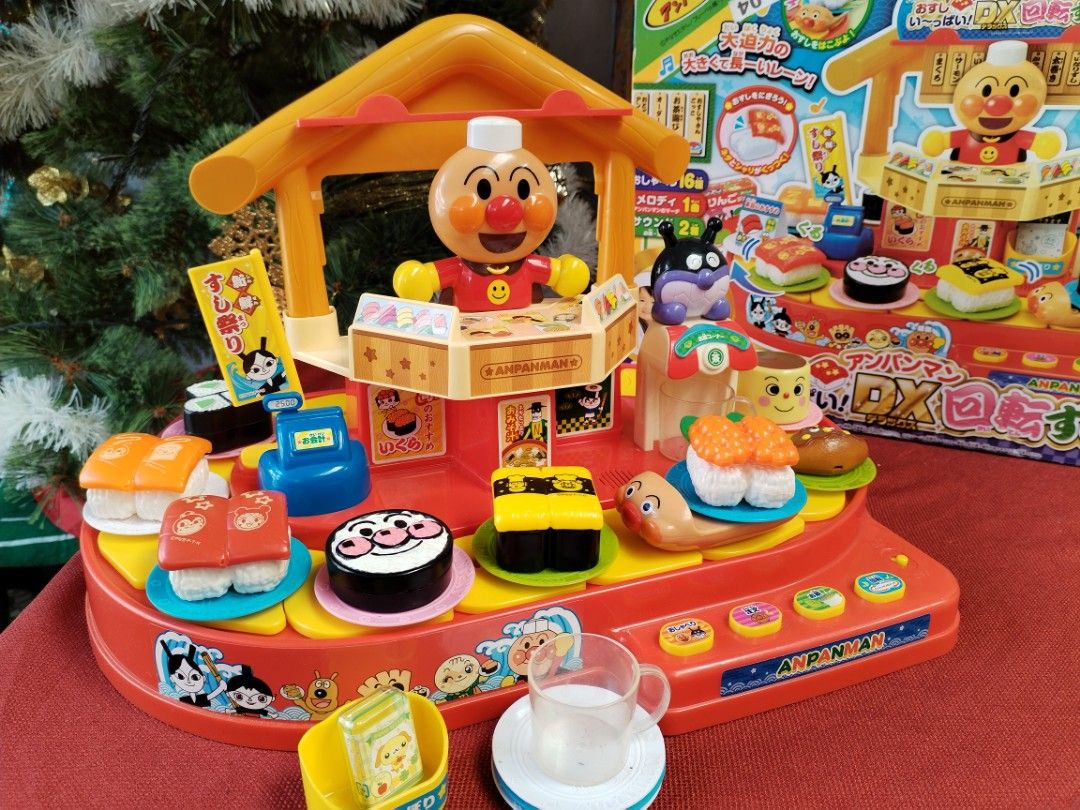 JoyPalette Anpanman Sushi Shop, Hobbies & Toys, Toys & Games on Carousell