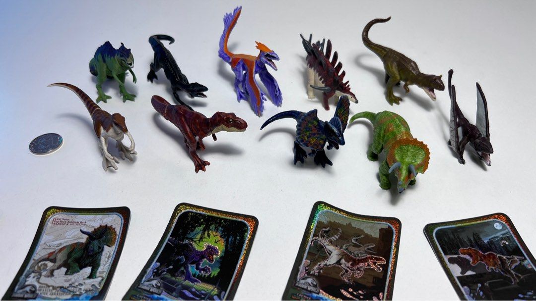 Jurassic World Captivz Colour Change Set of 10, Hobbies & Toys, Toys ...