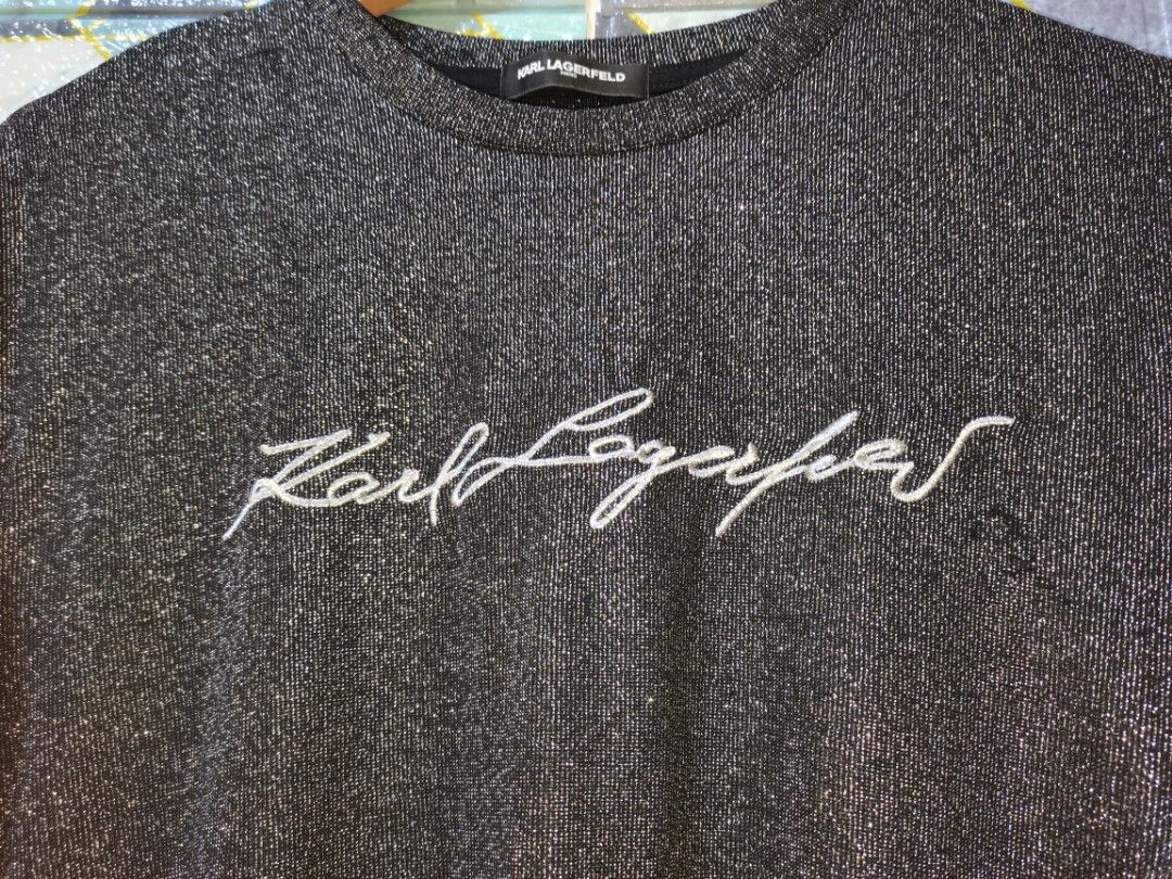karl lagerfeld script, Luxury, Apparel on Carousell