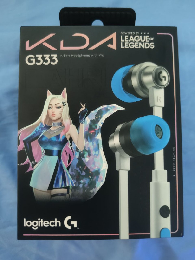 KDA Logitech G333, Audio, Earphones on Carousell
