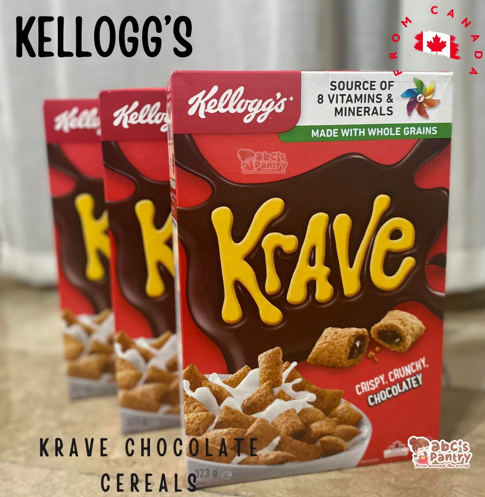 KELLOG'S CANADA | Krave Chocolate Breakfast Cereal | 11.4oz, Food ...