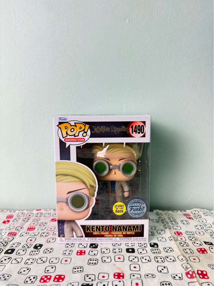PO Kento Nanami Funko Pop Jujutsu Kaisen JJK GITD, Hobbies & Toys, Toys ...