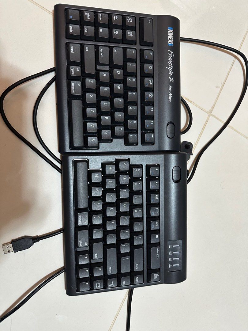 Kinesis Split Kayboard, Computers & Tech, Parts & Accessories, Computer Keyboard on Carousell