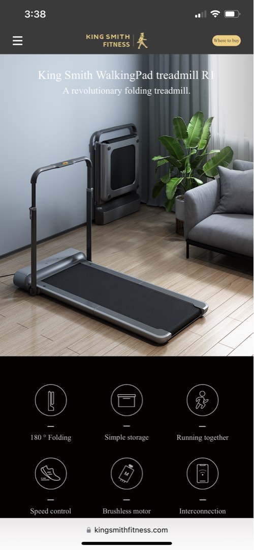 Xiaomi King Smith Walking Pad Platform Smart Folding Treadmill R1 Pro ...