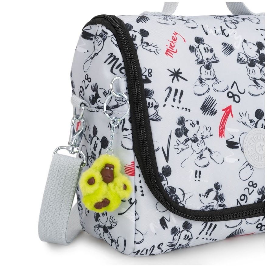 Kipling Disney Kichirou Sketch Grey Lunchbox, Women's Fashion, Bags ...