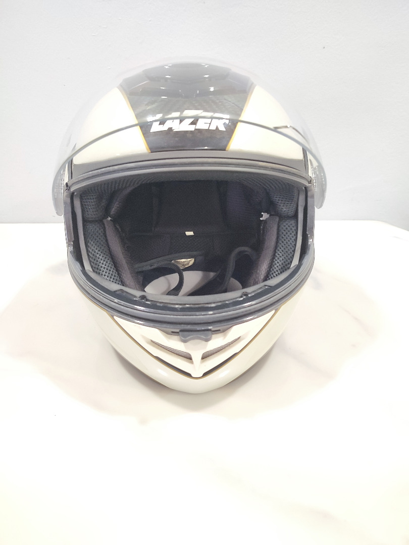 Lazer Monaco Pure Carbon Fiber Helmet XL ultra light modular flip up ...