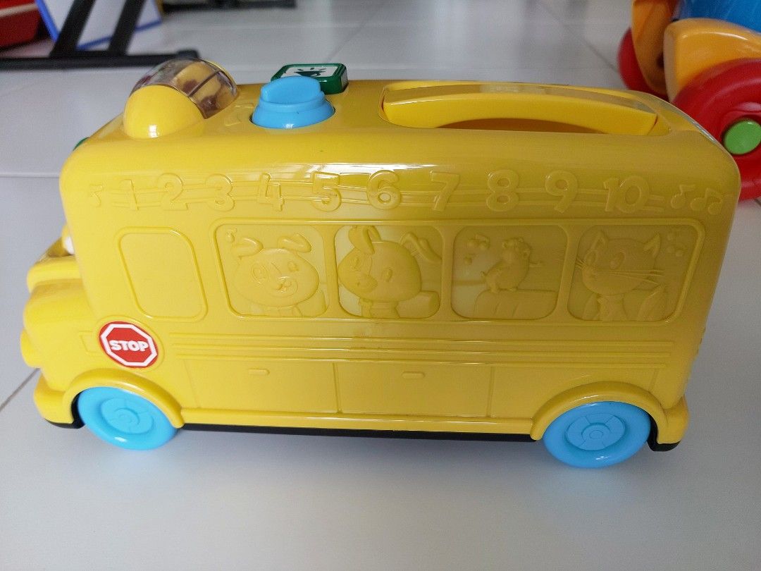 Leap frog phonics fun animal bus, Babies & Kids, Infant Playtime on ...