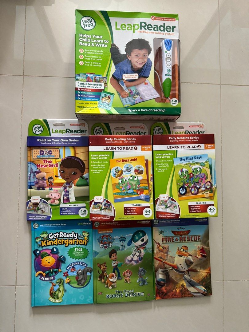Leapfrog Leapreader, Hobbies & Toys, Books & Magazines, Children's ...