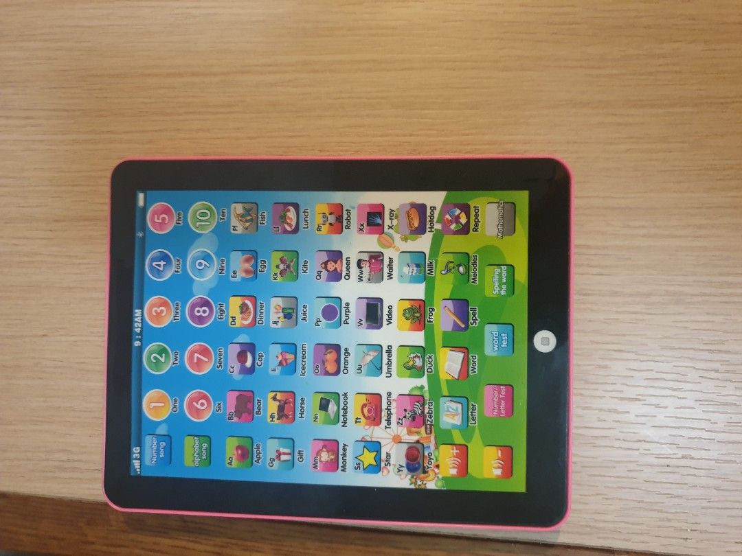 Learning toys tab and laptop toy, Hobbies & Toys, Toys & Games on Carousell
