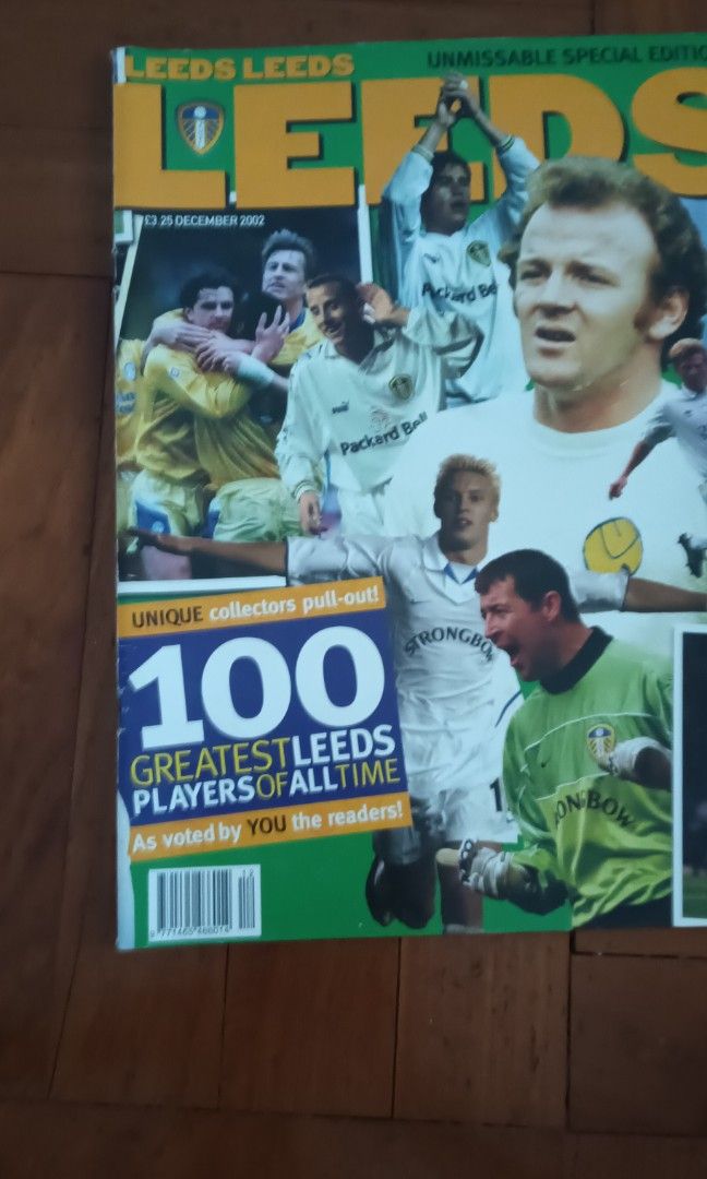 LEEDS football magazine, Hobbies & Toys, Books & Magazines, Magazines ...