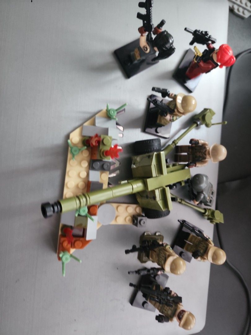 Lego compatible mercenary group artillery set up, Hobbies & Toys, Toys ...
