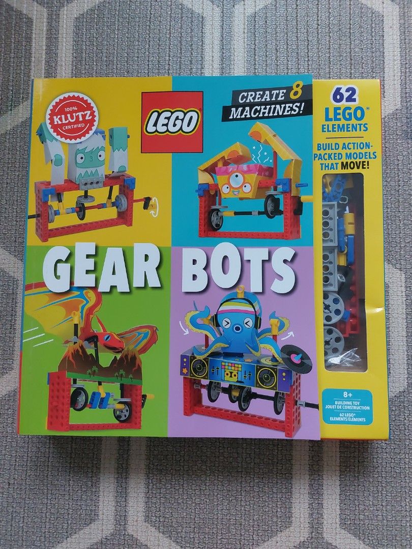 Lego Gear Bots, Hobbies & Toys, Toys & Games on Carousell