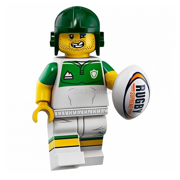 LEGO Minifigures Series 19 Rugby Player, Hobbies & Toys, Toys & Games ...