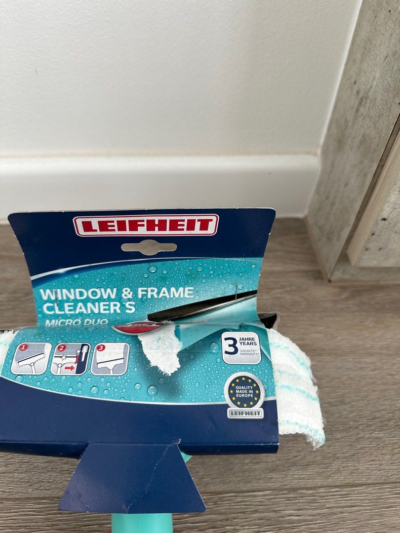 Leofheit windows and frame cleaners micro duo 3 in 1, Furniture & Home ...
