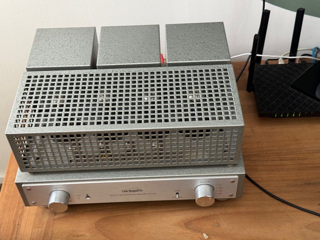 Line Magnetic LM 211 ia EL34 tube amplifier, Audio, Soundbars, Speakers ...