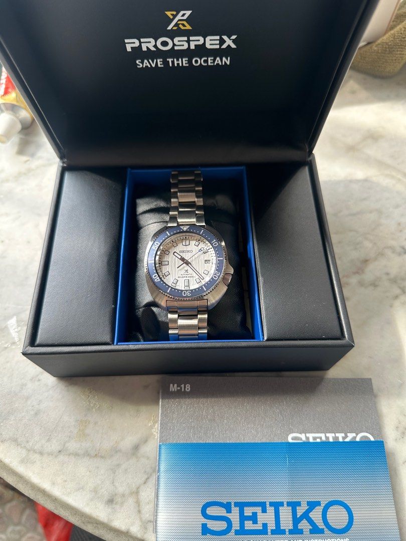 JDM Seiko Blue Glacier White Dial Captain Willard Special Edition ...