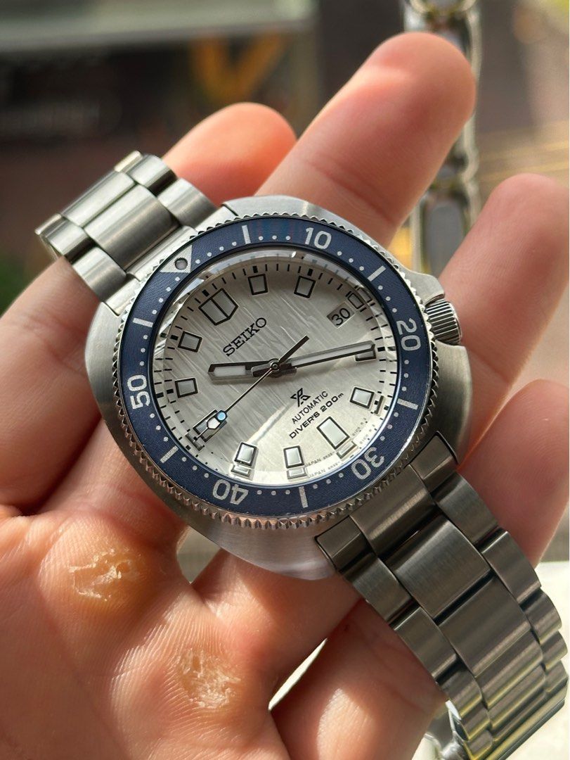 JDM Seiko Blue Glacier White Dial Captain Willard Special Edition ...