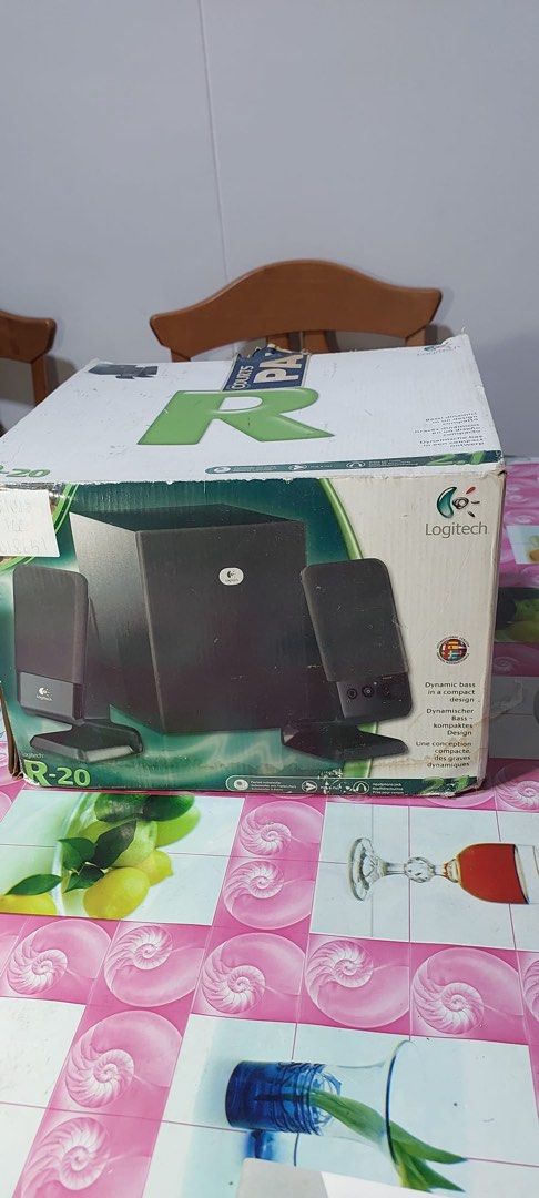 Logitech R-20 speaker, Audio, Soundbars, Speakers & Amplifiers on Carousell