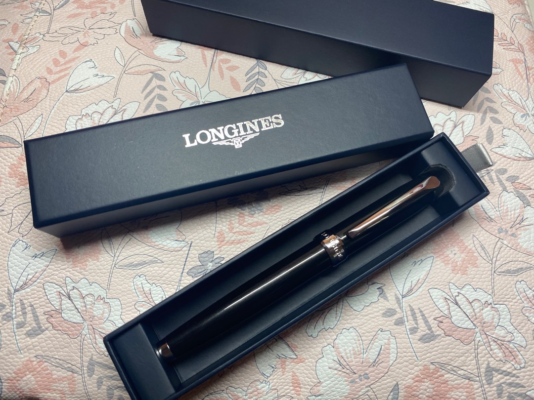 Longines Ballpoint Black Pen, Luxury, Accessories on Carousell