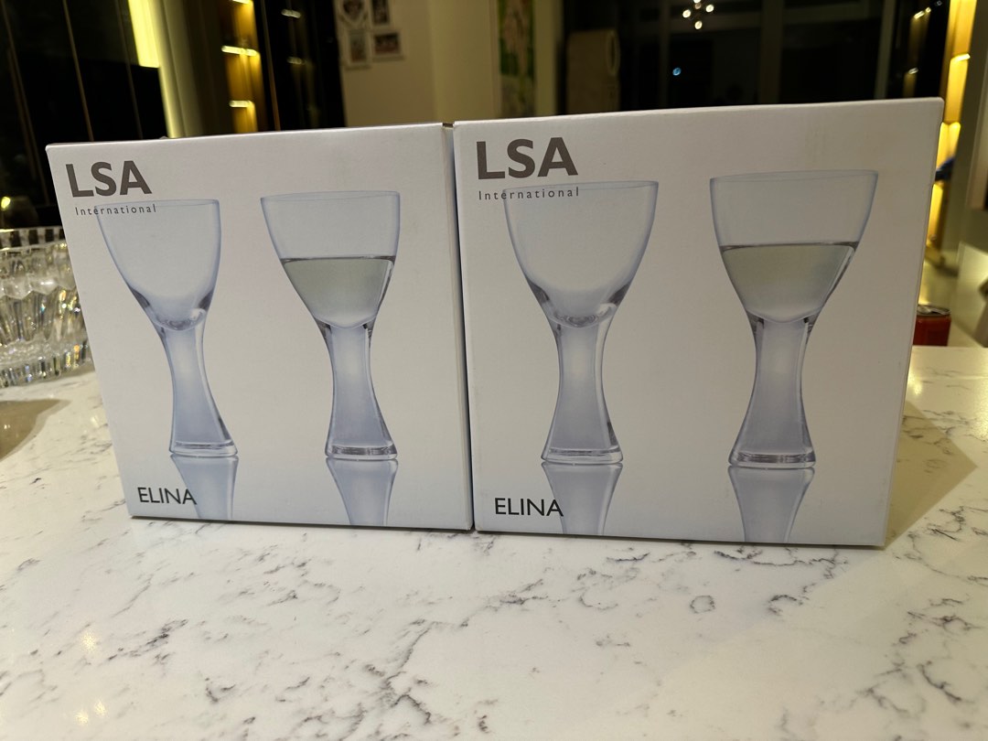 LSA Elina wine glass, Furniture & Home Living, Kitchenware & Tableware ...
