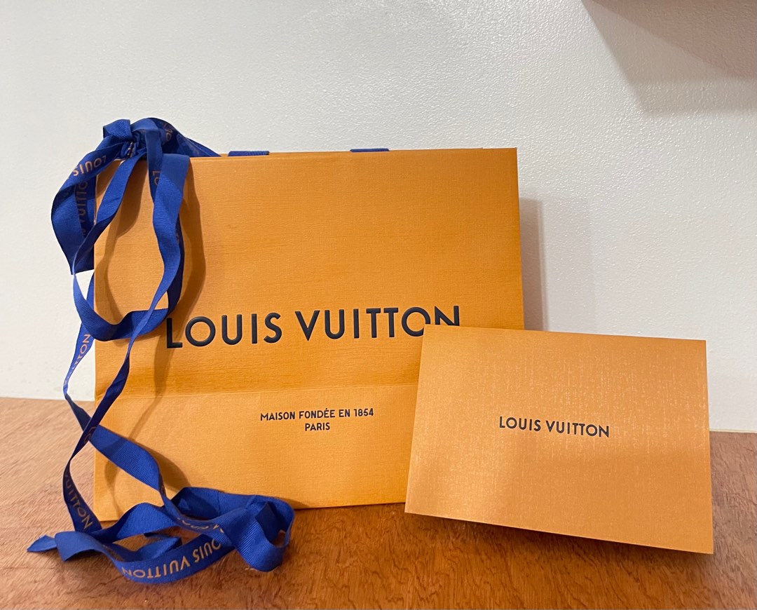 LV Paper Bag, Luxury, Bags & Wallets on Carousell